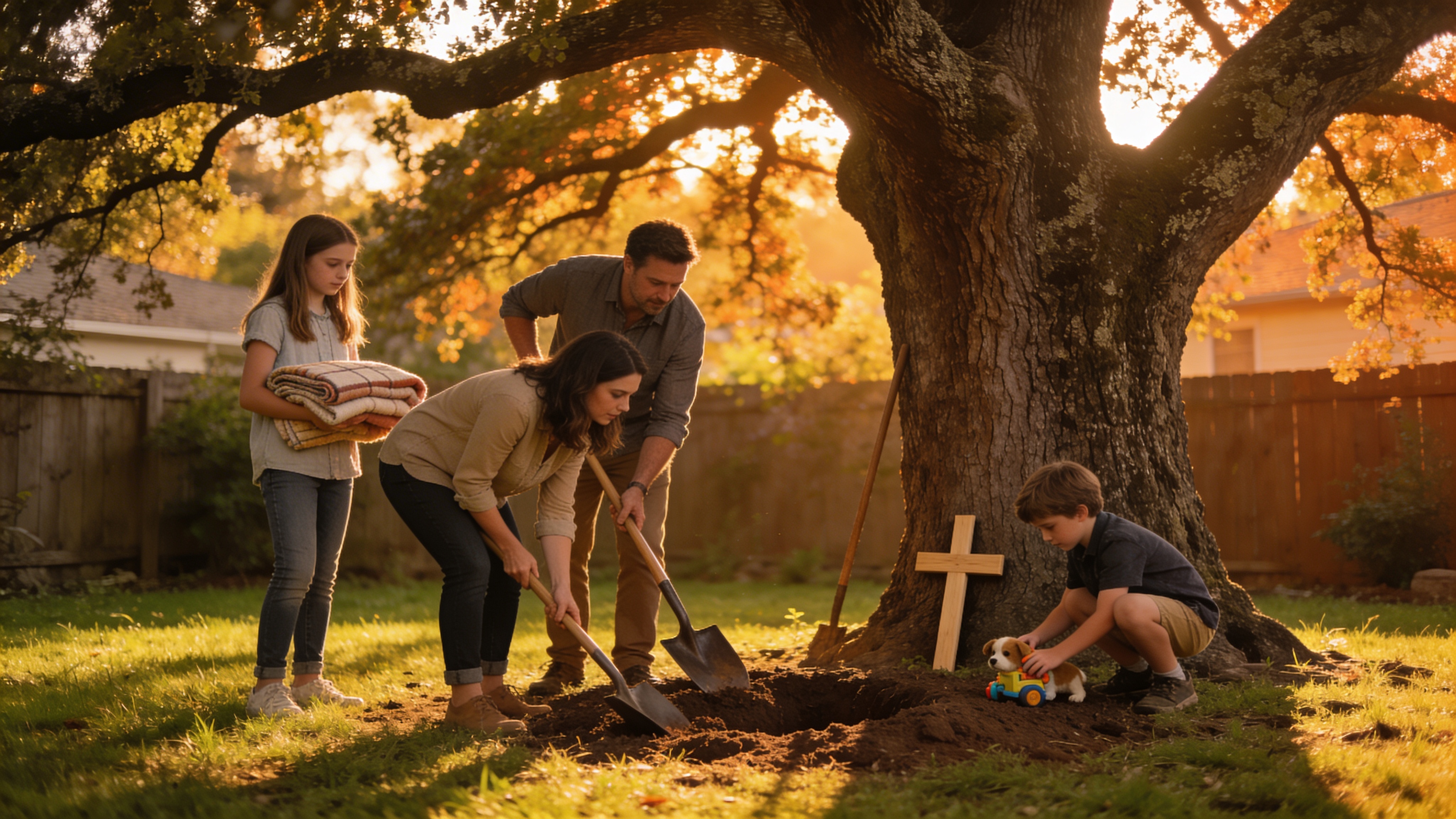 How to Bury a Dog: Home Pet Burial Guide | Memorials.com Info Center