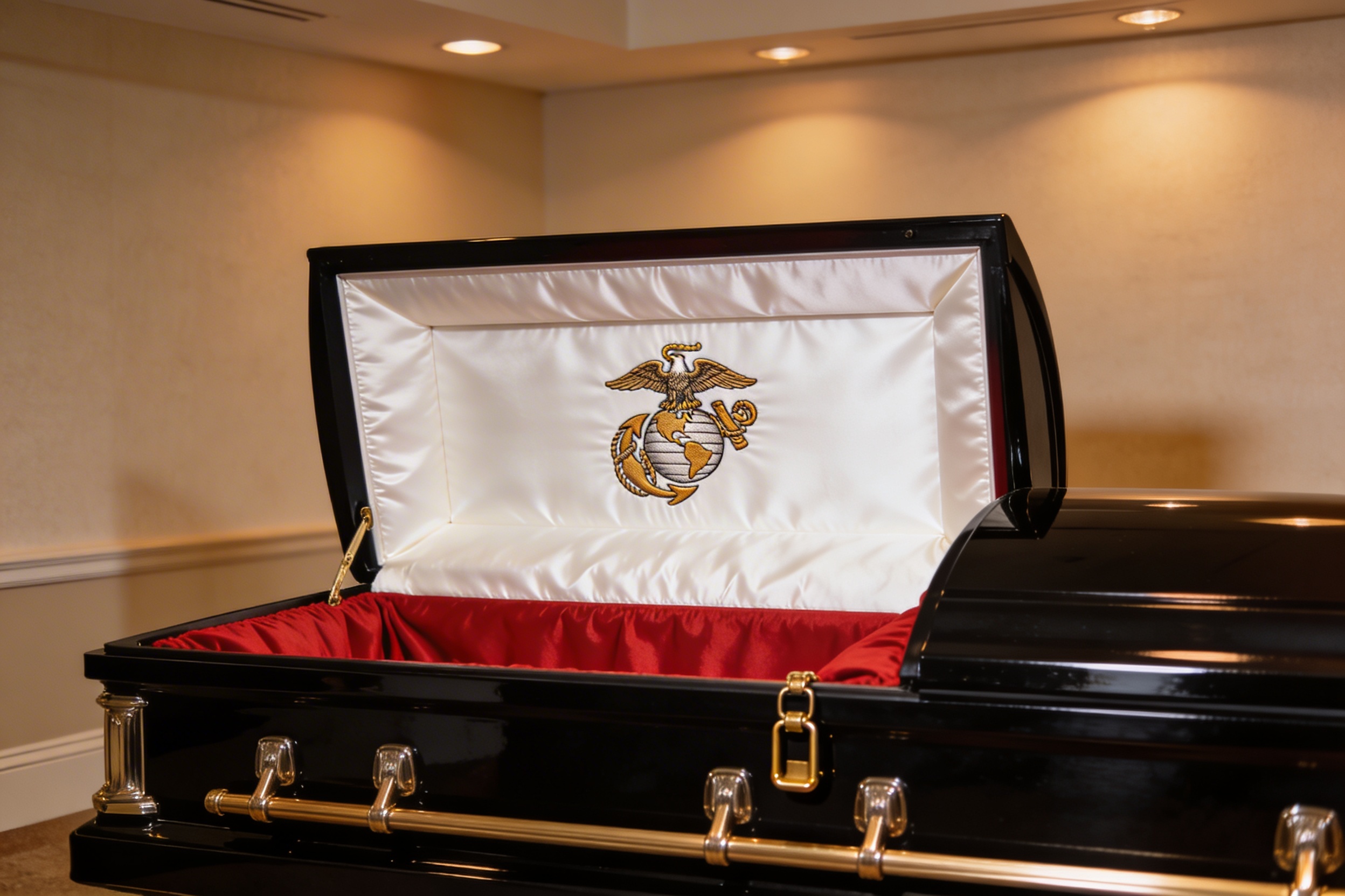 Military Casket Guide: Branch Emblems & Options | Memorials.com Info Center